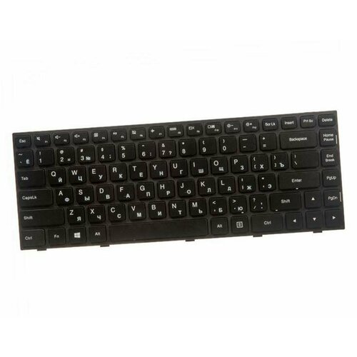 Клавиатура (keyboard) для ноутбука Lenovo IdeaPad 100-14IBD черная