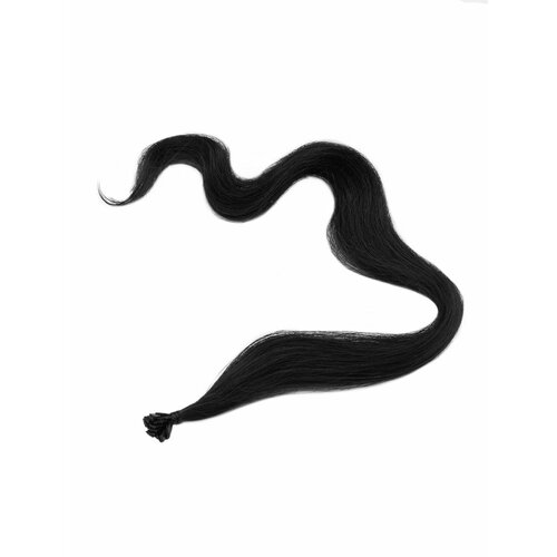 Hairshop Волосы для наращивания 1.0 (1) 40см BERKANA ЕВ (20 капсул) (Черный)