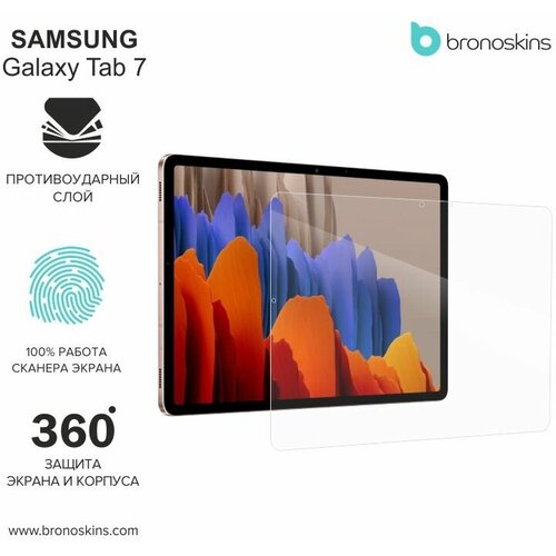 Пленка экрана и задней панели планшета Samsung Galaxy Tab S7 (Глянцевая, Защита экрана FullScreen)
