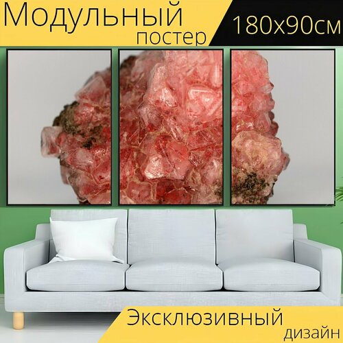 Модульный постер "Рабочий стол, природа, крупный план" 180 x 90 см. для интерьера
