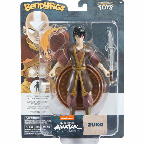 Фигурка Noble Collection Avatar: The Last Airbender - Bendyfig - Zuko NN8806