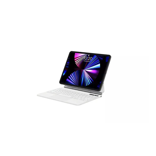 Чехол для клавиатуры серии Baseus Brilliance Pro (с цифровым дисплеем) для Pad Pro 12,9 (2018/2020/2021/2022) белый (ARJK010302)