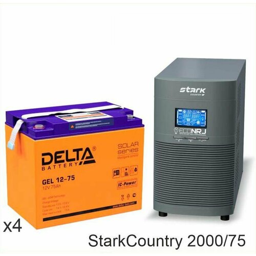 Stark Country 2000 Online, 16А + Delta GEL 12-75