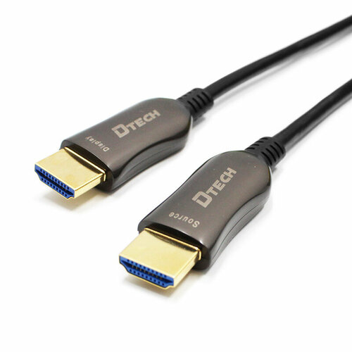 HDMI кабель оптический v2.0 4K HDR Optical Fiber Cable Pro-HD D-TECH 25 метров