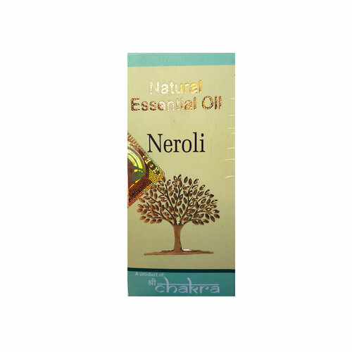 Natural Essential Oil NEROLI, Shri Chakra (Натуральное эфирное масло нероли, Шри Чакра), 10 мл.