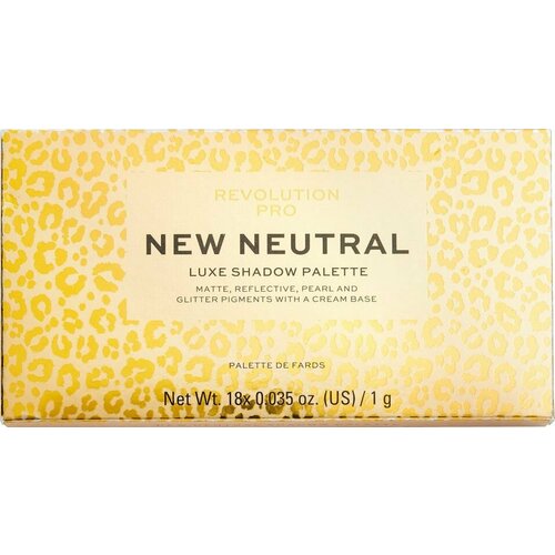 Тени для век Revolution Pro New Neutral Luxe 1шт