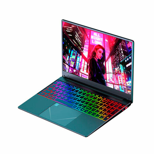 15,6 ноутбук RGB Intel Celeron N95 (3.4 GHz, 4 ядра), RAM 32 GB, SSD 256 GB, Intel UHD Graphics, Windows 10 Pro