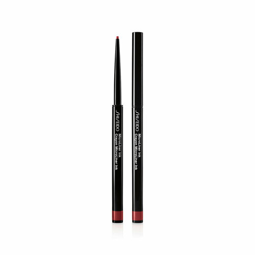 Тонкая подводка карандаш для глаз 10 Burgundy Shiseido Crayon MicroLiner Ink