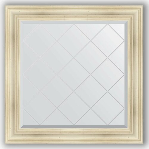 Зеркало 89x89 см травленое серебро Evoform Exclusive-G BY 4332