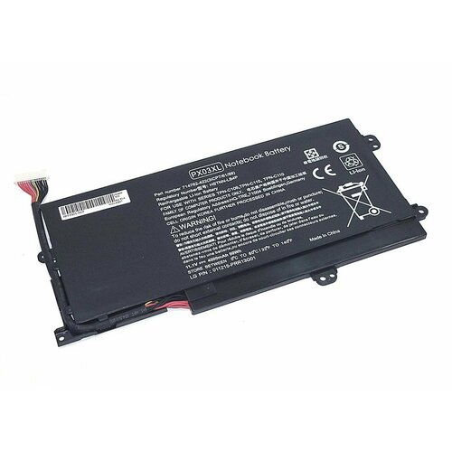 Аккумуляторная батарея для ноутбука HP TPN-C111 11.1V (3400mAh)