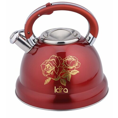 Чайник 5,0 л LARA LR00-17 Red Flower
