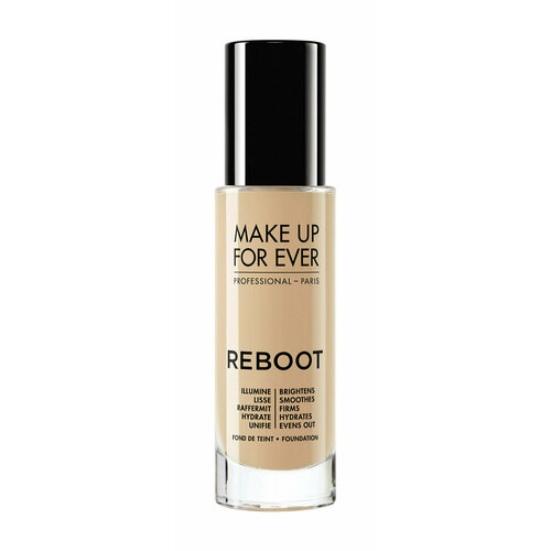 Увлажняющий и выравнивающий тональный флюид для лица Y315 Make Up For Ever Reboot Active Care-In-Foundation