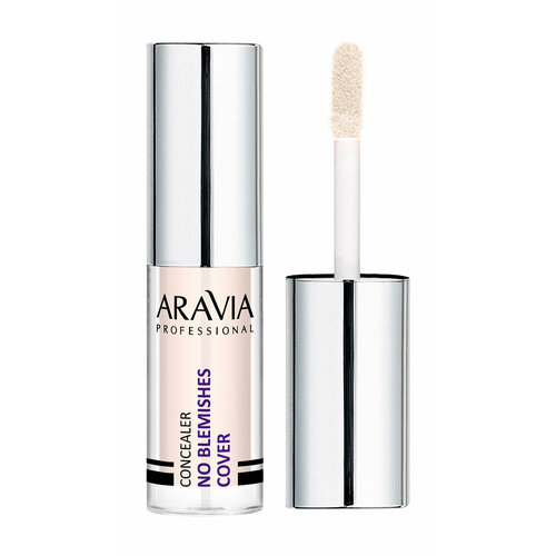 ARAVIA PROFESSIONAL Консилер стойкий водоотталкивающий No Blemishes Cover, 5 мл, 01 Concealer