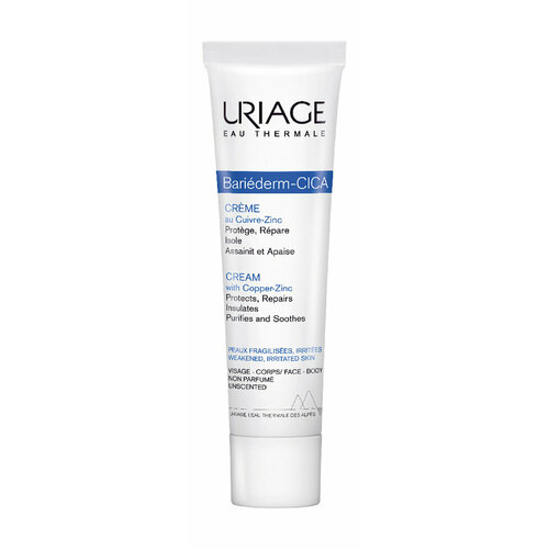 Крем для тела с медью и цинком 40 мл Uriage Bariederm-Cica Cream with Copper-Zinc