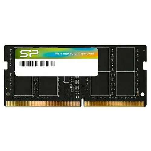 Оперативная память SO-DIMM DDR4 16Gb PC-25600 3200Mhz CL22 Silicon Power SP016GBSFU320B02