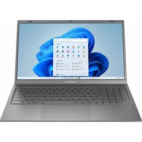 Ноутбук IRBIS 15NBC1004, 15.6" (1920x1080) IPS/Intel Core i5-1035G1/16ГБ DDR4/256ГБ SSD/UHD Graphics/Без ОС, серый 15NBC1004