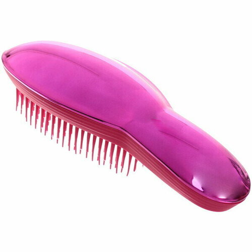 Расческа массажная компактная «Care Brush», цвет розовый , 21*7,5см, в пластиковой коробке