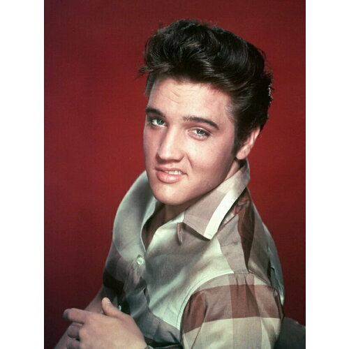 Плакат, постер на бумаге Presley Elvis/Элвис Пресли/музыкальные/поп исполнитель/артист/поп-звезда/группа. Размер 42 х 60 см