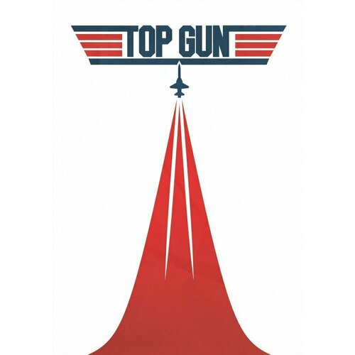 Плакат, постер на холсте TOP GUN/Топган. Размер 30 х 42 см