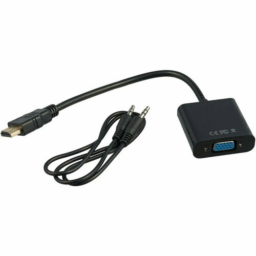 Переходник HDMI (M) - VGA (F) + audio, Bion (BXP-A-HDMI-VGA-03)