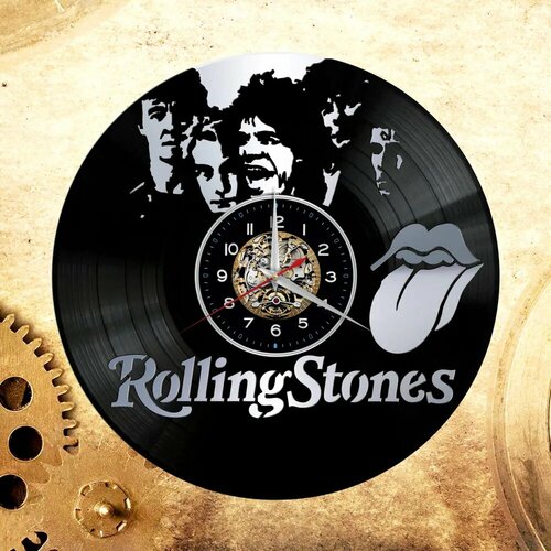 Настенные часы с группой Rolling Stones, Роллинг Стоунз, Mick Jagger