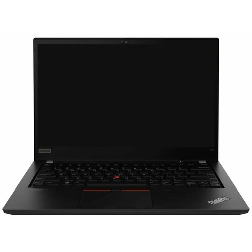 Ноутбук Lenovo ThinkPad T14 Gen 2 20W1A10XCD, 14", IPS, Intel Core i7 1165G7 2.8ГГц, 4-ядерный, 16ГБ DDR4, 512ГБ SSD, NVIDIA GeForce MX450 - 2 ГБ, без операционной системы, черный