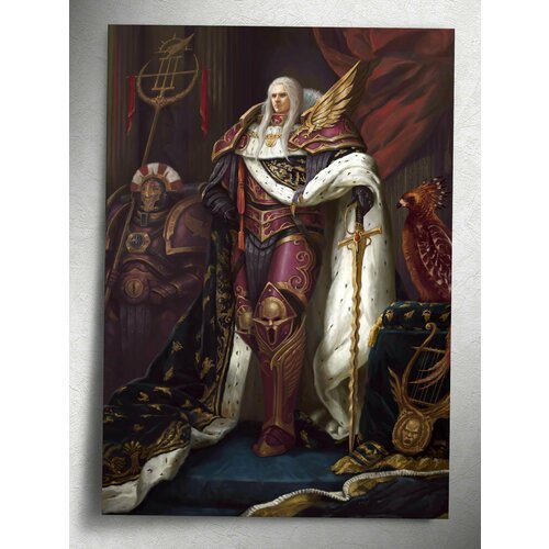 Постер: Фулгрим, покровитель искусств (Слаанеш, Вархаммер 40000, Warhammer), на А4