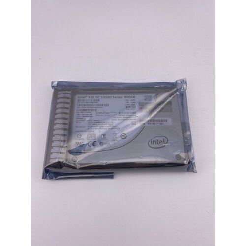 Твердотельный накопитель SSD 800 Gb SATA 6Gb/s Intel DC S3500 Series 2.5" MLC 717968-003, SSDSC2BB800G4P, VK0800GDJYA