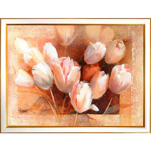 Картина "Тюльпаны для вас II" 30х20 см, Арт. ХВ33-30х20