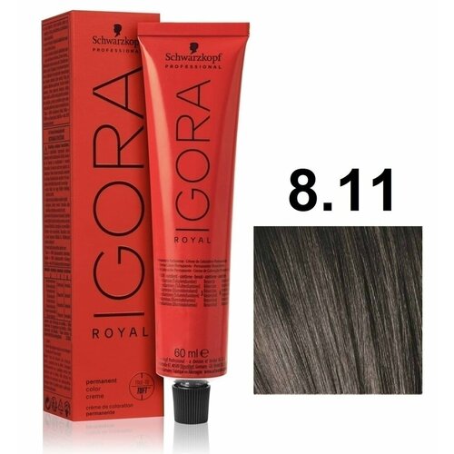 Schwarzkopf Igora Royal Крем-краска для волос 8/11 светло-русый сандрэ экстра 60мл