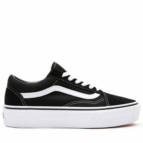 Кроссовки VANS Platform Old Skool, размер 44.5 EU, черный