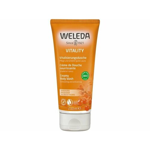 Гель для душа облепиховый тонизирующий Weleda Sea Buckthorn Creamy Body Wash