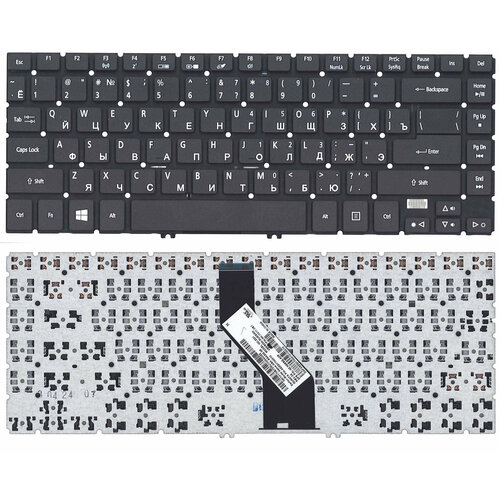 Клавиатура для Acer MP-11F73US-4424 Чёрная