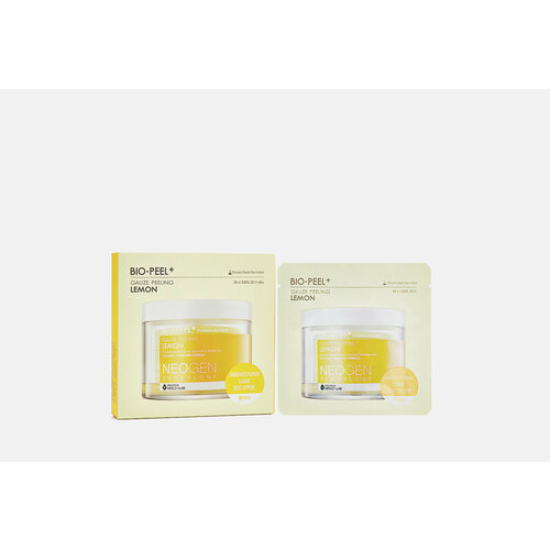 Диски для лица, тревел-формат BIO-PEEL+ GAUZE PEELING LEMON/8 мл
