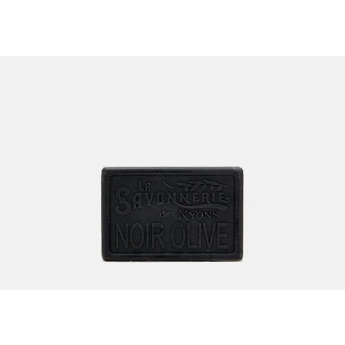 Мыло черное с оливой Rectangular Black Olive Oil Soap La Savonnerie de Nyons 100 мл.