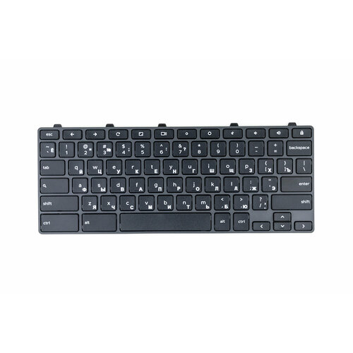 Клавиатура для ноутбука Dell Chromebook 3400 p/n: 7DRN1 PK132FD2A00, 00D2DT