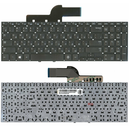 Клавиатура для Samsumg NSK-M52SC черная без рамки