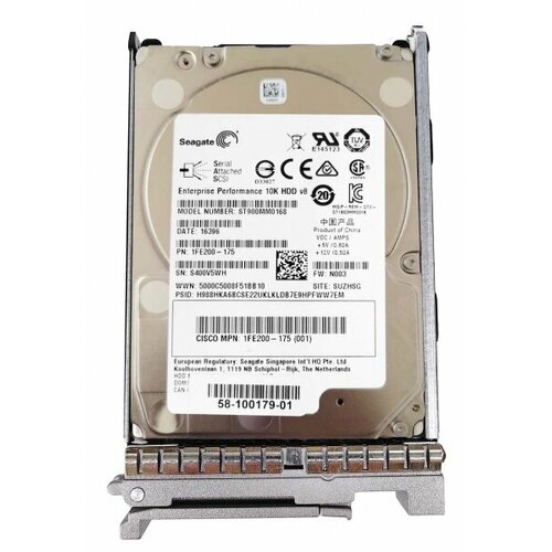 Жесткий диск Cisco 68-100631-01 900Gb SAS 2,5" HDD