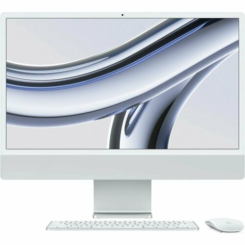 Apple Моноблок iMac 24 2023 Z19500023 клав. РУС. грав. Silver 24" Retina 4.5K