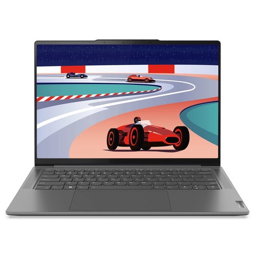 14.5" Ноутбук Lenovo Yoga Pro 7 Gen 8ARP8 2560x1600, AMD Ryzen 5 7535HS 3.3 ГГц, RAM 16 ГБ, LPDDR5, SSD 512 ГБ, HDD 512 ГБ, AMD Radeon 660M, без ОС, Global, 83AU001CRK, Storm Grey