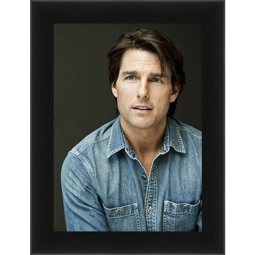 Плакат, постер на холсте Том Круз. Tom Cruise. Размер 42 х 60 см