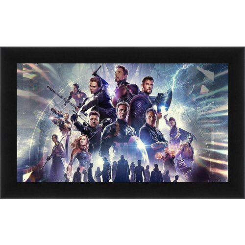 Плакат, постер на бумаге Мстители Война бесконечности. Размер 60 х 84 см