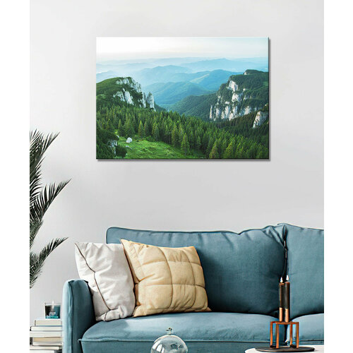 Картина/Картина на холсте для интерьера/Картина на стену/Картина для кухни/ - Карпатские горы Румыния (4) 40х60