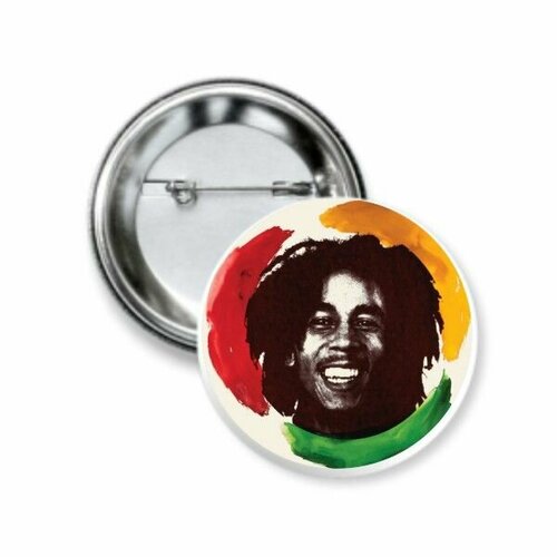 Значок Боб Марли, Bob Marley №3