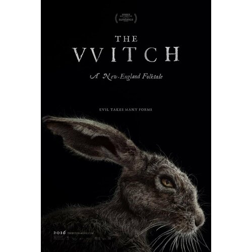 Плакат, постер на холсте Ведьма (The VVitch: A New-England Folktale, 2015г). Размер 21 х 30 см