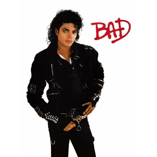 Плакат, постер на холсте Michael Jackson/Майкл Джексон. Размер 60 х 84 см