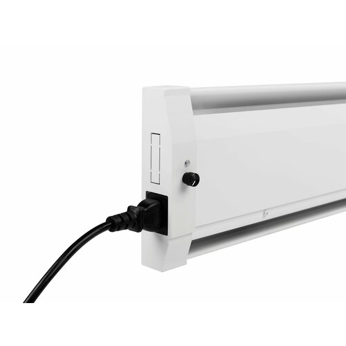 Плинтусный обогреватель Mr.Tektum Smart-Roll 600Вт 1,6м белый подключение слева