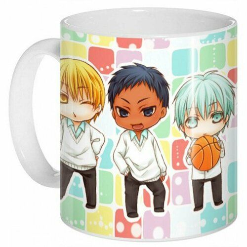 Кружка с командой из аниме Баскетбол Куроко / Kuroko no Basuke