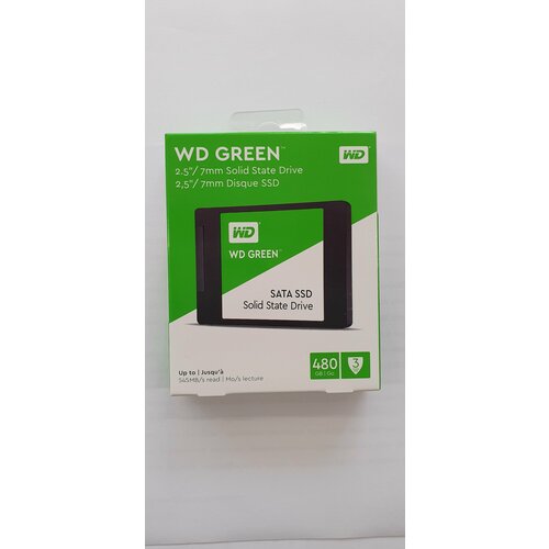 Жесткий диск WD Green 480 ГБ 2.5" SATA