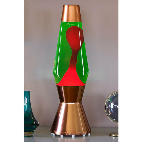 Лава-лампа Mathmos Astro Красная/Зеленая Copper